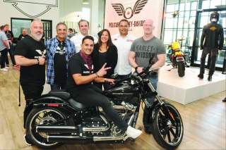Grand opening of Policaro Harley Davidson in Oakville. – West of the City